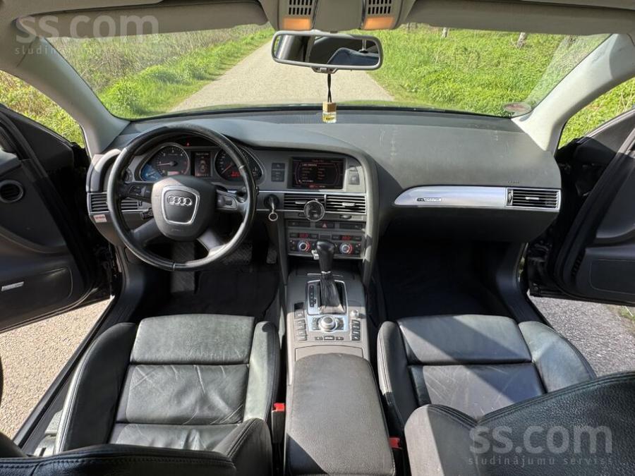 Melns Audi A6 2006 Rīga, ar dzinēja tilpumu 3.00 L un nobraukumu 282 tūkst. km par 3000 €, foto 6 vietnē AUTOMOTO.COM.LV