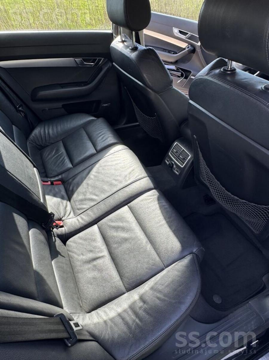 Melns Audi A6 2006 Rīga, ar dzinēja tilpumu 3.00 L un nobraukumu 282 tūkst. km par 3000 €, foto 7 vietnē AUTOMOTO.COM.LV