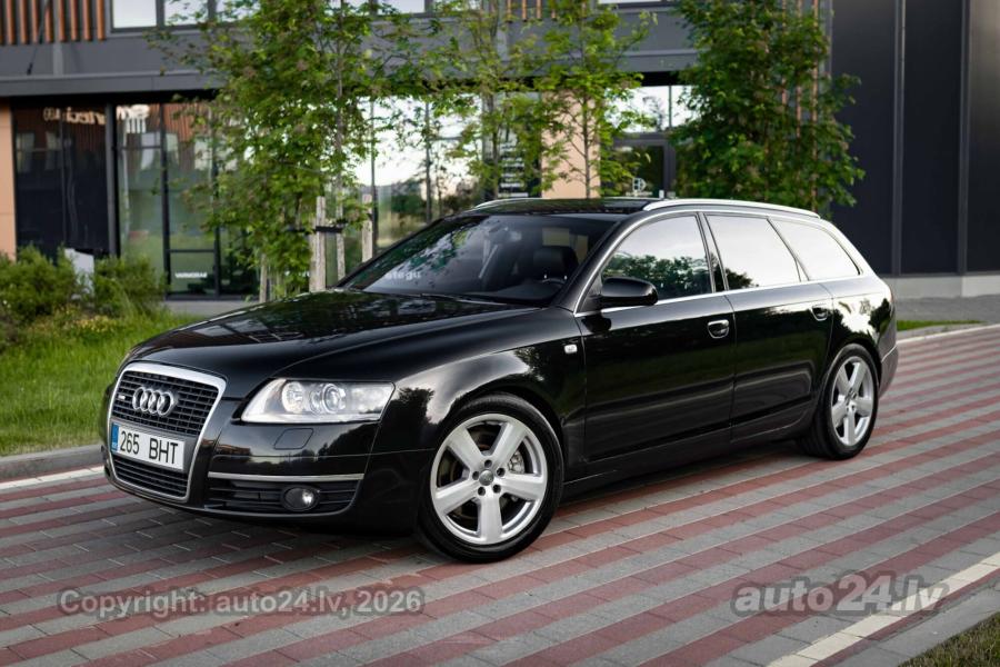 Black Audi A6 2006 in Tallinn, with an engine capacity of 2.70 L and mileage of 0 thousand km for 2900 €, photo 1 on AUTOMOTO.COM.LV