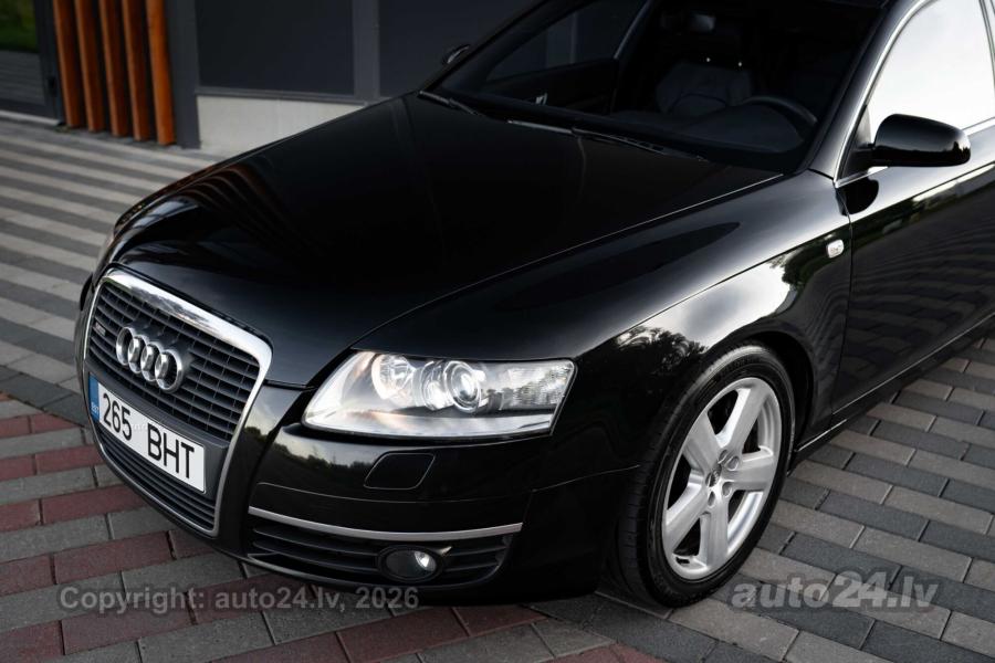Black Audi A6 2006 in Tallinn, with an engine capacity of 2.70 L and mileage of 0 thousand km for 2900 €, photo 8 on AUTOMOTO.COM.LV