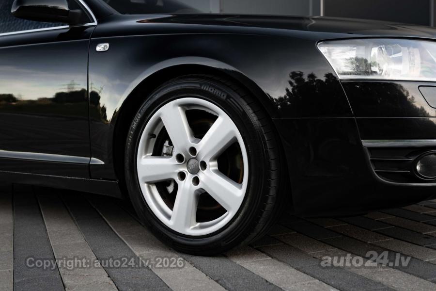 Black Audi A6 2006 in Tallinn, with an engine capacity of 2.70 L and mileage of 0 thousand km for 2900 €, photo 19 on AUTOMOTO.COM.LV