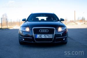 Melns Audi A6 2006 Jelgava, ar dzinēja tilpumu 2.70 L un nobraukumu 385 tūkst. km par 2600 €, foto  vietnē AUTOMOTO.COM.LV