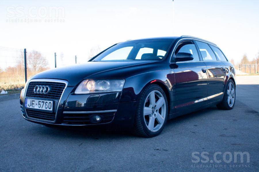Melns Audi A6 2006 Jelgava, ar dzinēja tilpumu 2.70 L un nobraukumu 385 tūkst. km par 2600 €, foto 3 vietnē AUTOMOTO.COM.LV
