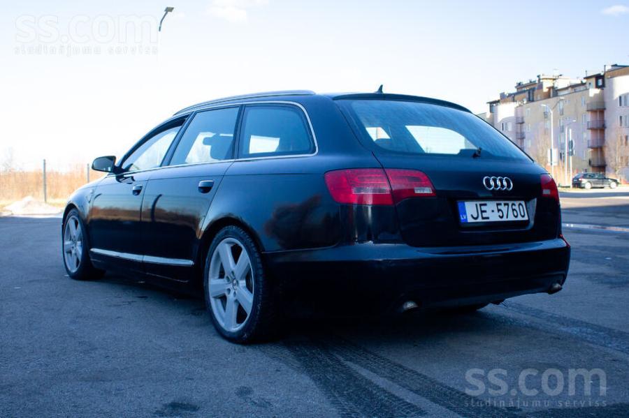 Melns Audi A6 2006 Jelgava, ar dzinēja tilpumu 2.70 L un nobraukumu 385 tūkst. km par 2600 €, foto 6 vietnē AUTOMOTO.COM.LV