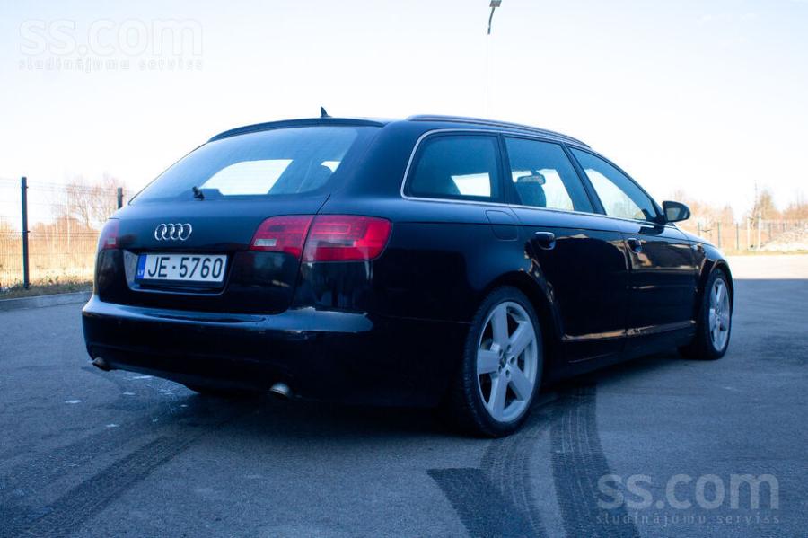 Melns Audi A6 2006 Jelgava, ar dzinēja tilpumu 2.70 L un nobraukumu 385 tūkst. km par 2600 €, foto 7 vietnē AUTOMOTO.COM.LV