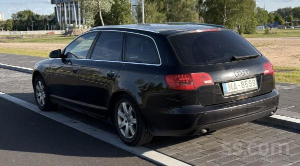 Черный Ауди А6 2006 в Рига, объемом двигателя 2.70 л и пробегом 375 тыс. км за 3500 €, фото 5 на AUTOMOTO.COM.LV