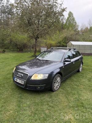 Black Audi A6 2006 in Riga, with an engine capacity of 2.70 L and mileage of 417 thousand km for 2150 €, photo  on AUTOMOTO.COM.LV