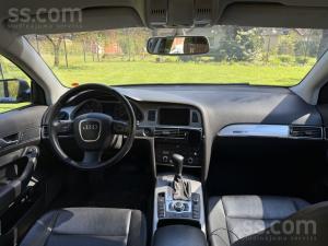 Black Audi A6 2006 in Riga, with an engine capacity of 2.70 L and mileage of 417 thousand km for 2150 €, photo 6 on AUTOMOTO.COM.LV