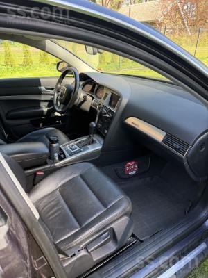 Black Audi A6 2006 in Riga, with an engine capacity of 2.70 L and mileage of 417 thousand km for 2150 €, photo 7 on AUTOMOTO.COM.LV