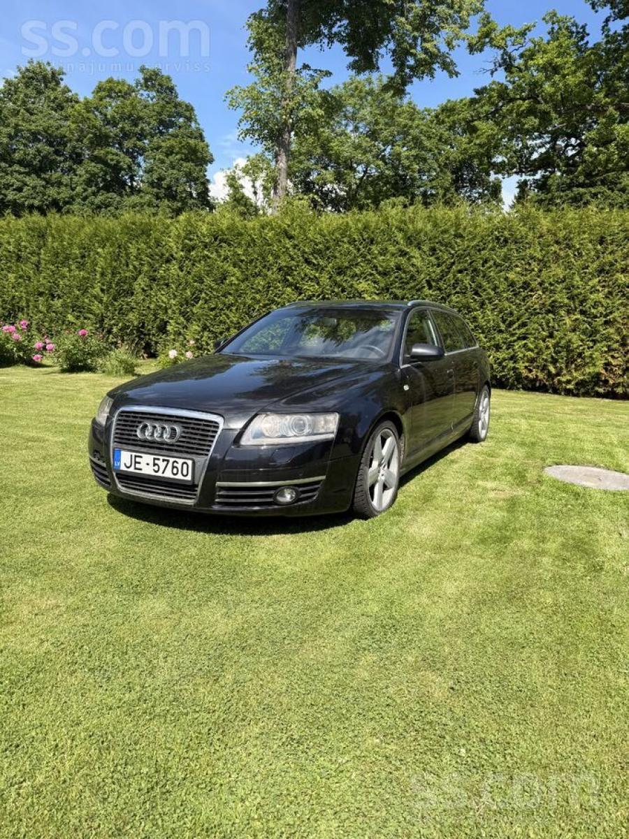 Black Audi A6 2006 in Jelgava, with an engine capacity of 2.70 L and mileage of 385 thousand km for 3050 €, photo 1 on AUTOMOTO.COM.LV
