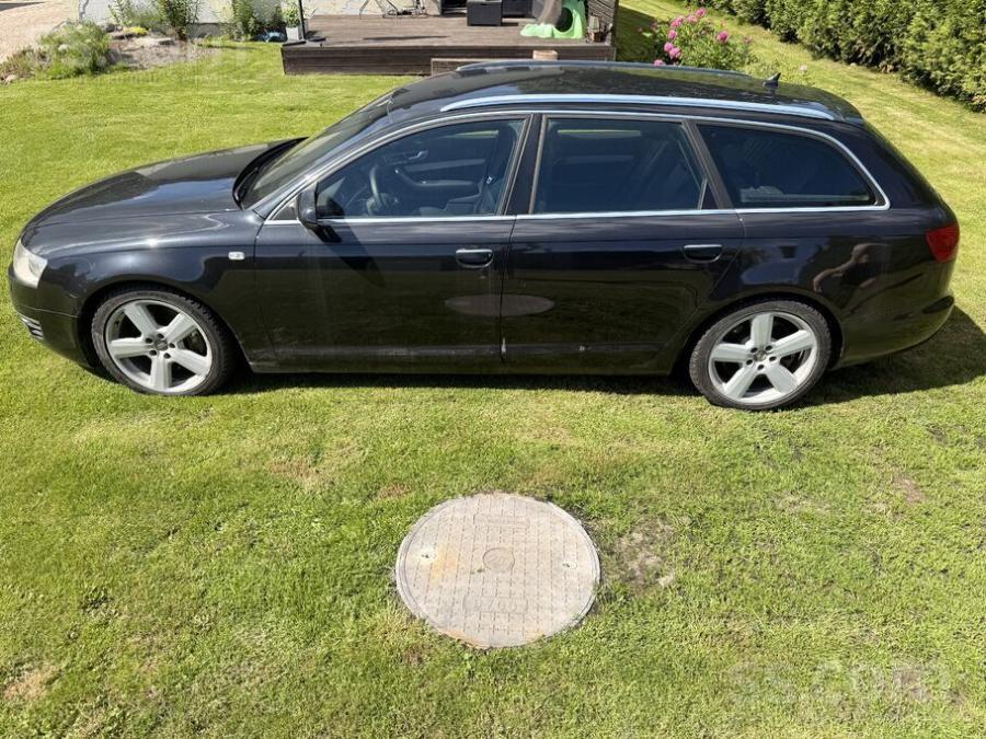 Black Audi A6 2006 in Jelgava, with an engine capacity of 2.70 L and mileage of 385 thousand km for 3050 €, photo 5 on AUTOMOTO.COM.LV
