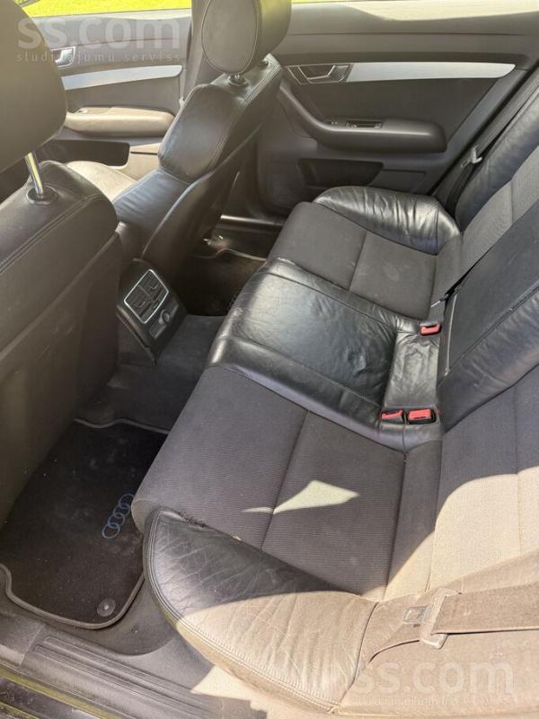 Melns Audi A6 2006 Jelgava, ar dzinēja tilpumu 2.70 L un nobraukumu 385 tūkst. km par 3050 €, foto 7 vietnē AUTOMOTO.COM.LV