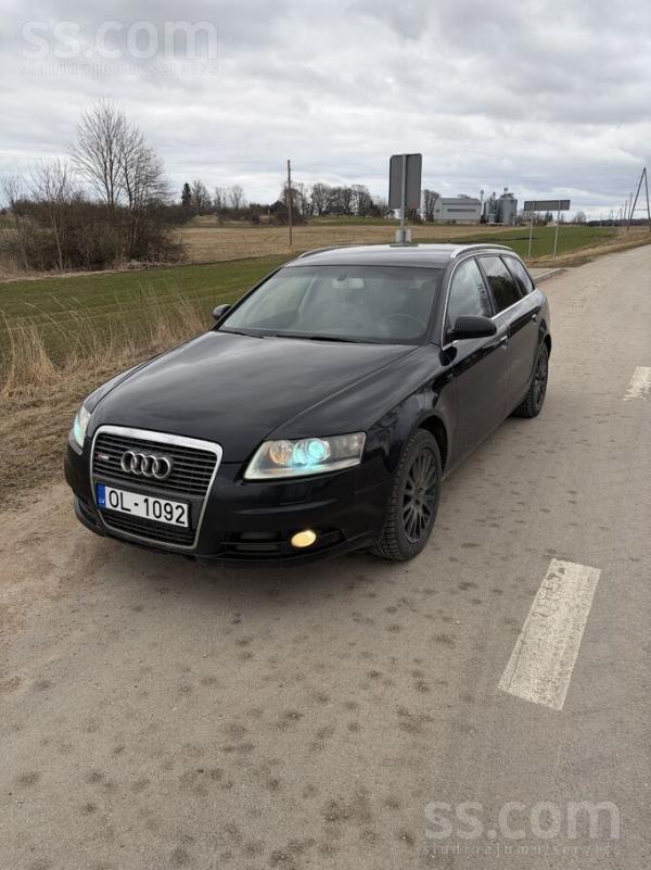 Черный Ауди А6 2006 в Гулбене, объемом двигателя 3.00 л и пробегом 399 тыс. км за 3200 €, фото 2 на AUTOMOTO.COM.LV