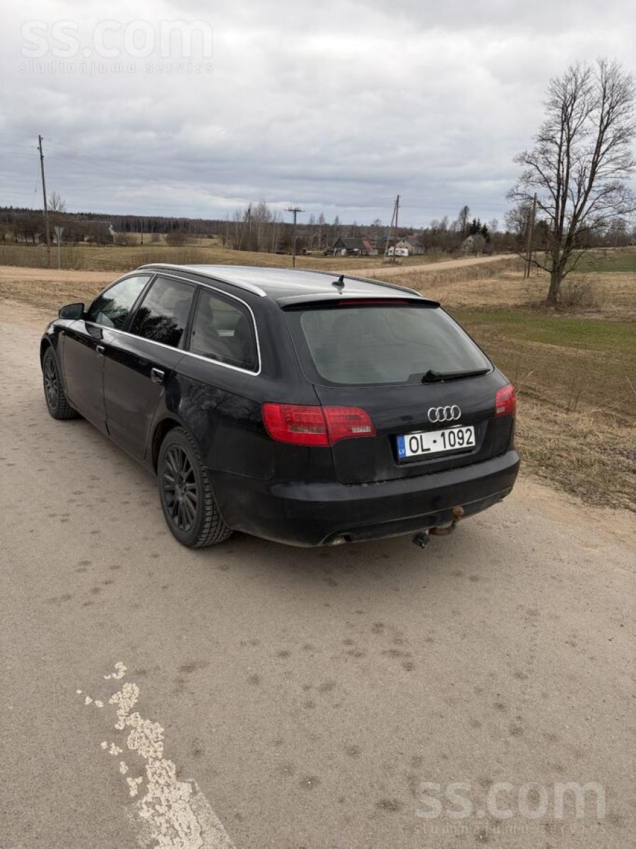 Black Audi A6 2006 in Gulbene, with an engine capacity of 3.00 L and mileage of 399 thousand km for 3200 €, photo 4 on AUTOMOTO.COM.LV