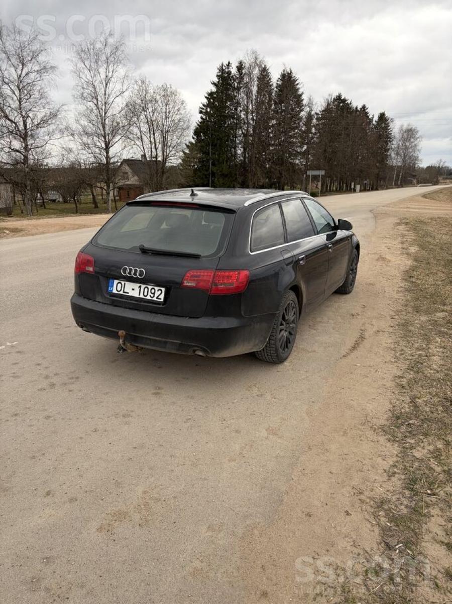 Black Audi A6 2006 in Gulbene, with an engine capacity of 3.00 L and mileage of 399 thousand km for 3200 €, photo 5 on AUTOMOTO.COM.LV