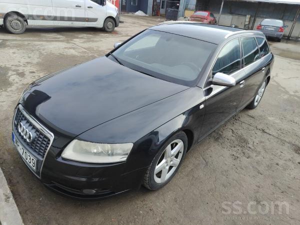 Melns Audi A6 2006 Aizkraukle, ar dzinēja tilpumu 3.00 L un nobraukumu 325 tūkst. km par 3550 €, foto 1 vietnē AUTOMOTO.COM.LV