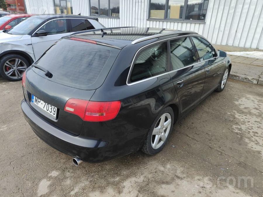 Melns Audi A6 2006 Aizkraukle, ar dzinēja tilpumu 3.00 L un nobraukumu 325 tūkst. km par 3550 €, foto 3 vietnē AUTOMOTO.COM.LV