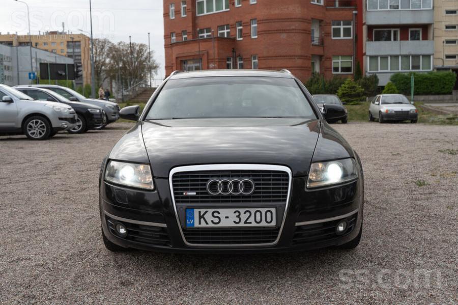 Black Audi A6 2006 in Liepaja, with an engine capacity of 3.00 L and mileage of 404 thousand km for 3900 €, photo 3 on AUTOMOTO.COM.LV
