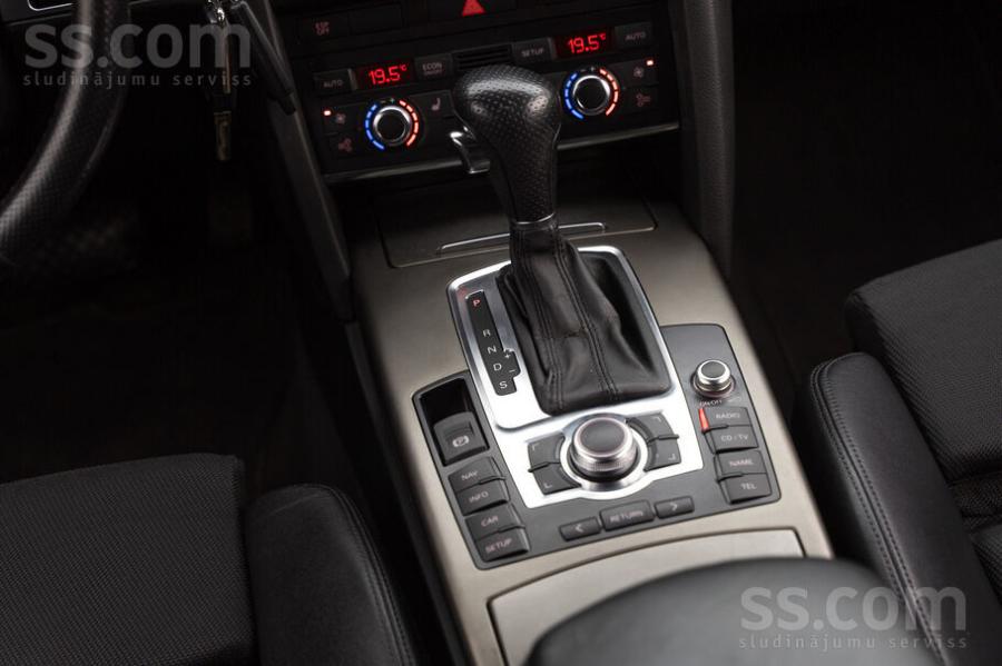Black Audi A6 2006 in Liepaja, with an engine capacity of 3.00 L and mileage of 404 thousand km for 3900 €, photo 21 on AUTOMOTO.COM.LV