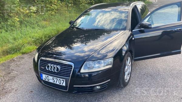 Black Audi A6 2006 in Talsi, with an engine capacity of 3.00 L and mileage of 461 thousand km for 3100 €, photo 1 on AUTOMOTO.COM.LV