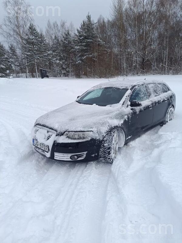 Black Audi A6 2006 in Talsi, with an engine capacity of 3.00 L and mileage of 461 thousand km for 3100 €, photo 4 on AUTOMOTO.COM.LV