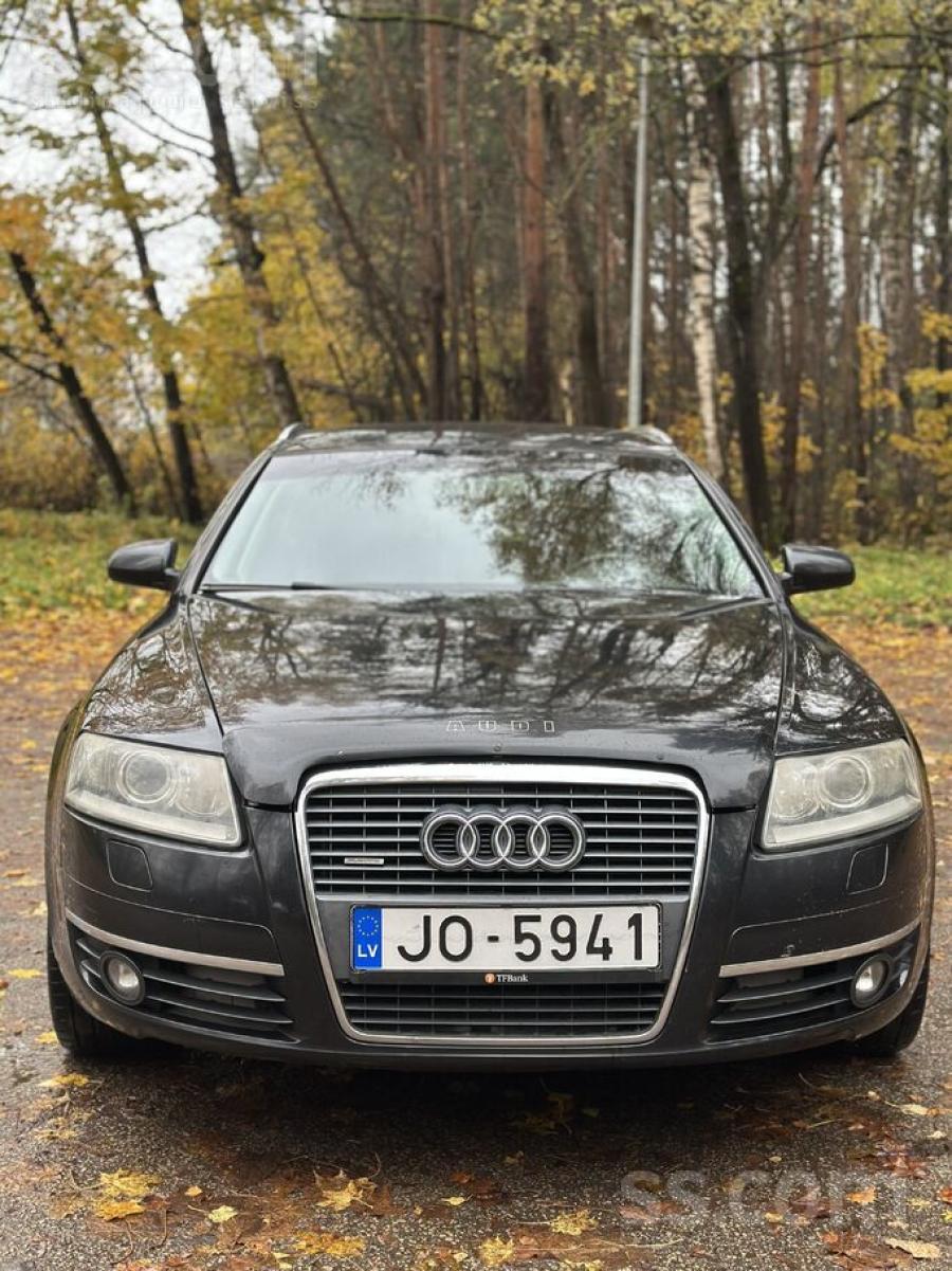 Melns Audi A6 2006 Rīga, ar dzinēja tilpumu 2.70 L un nobraukumu 0 tūkst. km par 3590 €, foto 1 vietnē AUTOMOTO.COM.LV