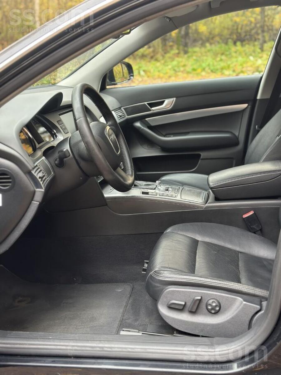 Melns Audi A6 2006 Rīga, ar dzinēja tilpumu 2.70 L un nobraukumu 0 tūkst. km par 3590 €, foto 14 vietnē AUTOMOTO.COM.LV