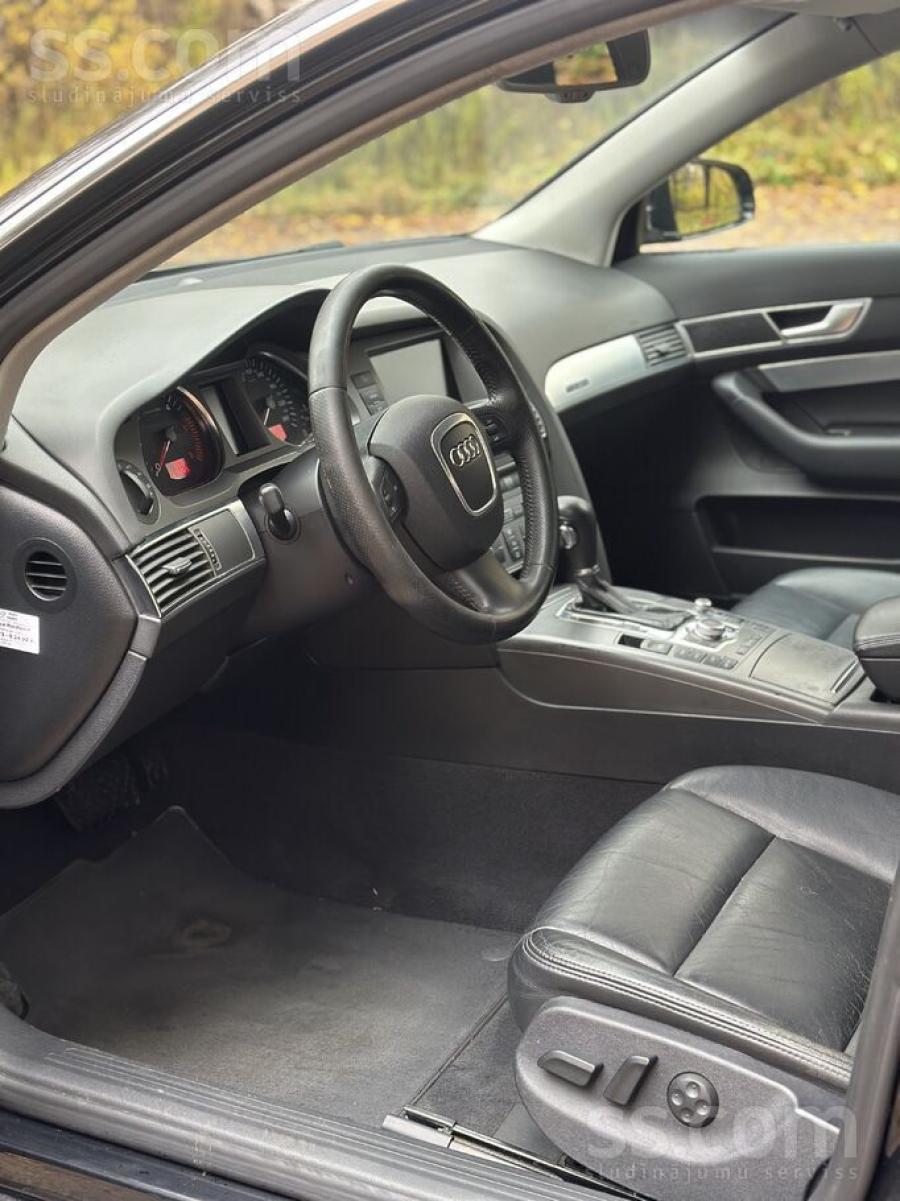 Melns Audi A6 2006 Rīga, ar dzinēja tilpumu 2.70 L un nobraukumu 0 tūkst. km par 3590 €, foto 15 vietnē AUTOMOTO.COM.LV