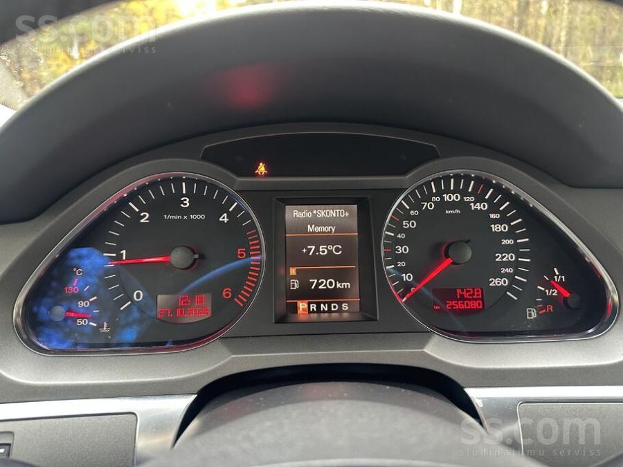 Melns Audi A6 2006 Rīga, ar dzinēja tilpumu 2.70 L un nobraukumu 0 tūkst. km par 3590 €, foto 27 vietnē AUTOMOTO.COM.LV