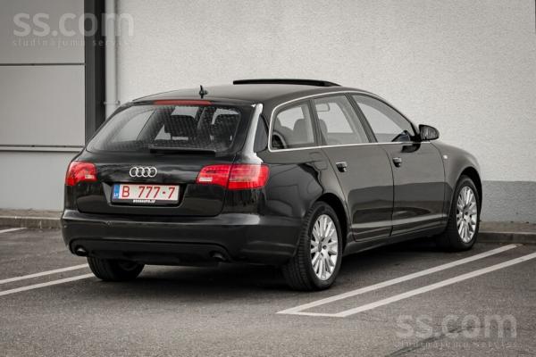 Black Audi A6 2006 in Riga, with an engine capacity of 3.00 L and mileage of 221 thousand km for 5450 €, photo 4 on AUTOMOTO.COM.LV