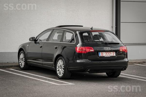Black Audi A6 2006 in Riga, with an engine capacity of 3.00 L and mileage of 221 thousand km for 5450 €, photo 6 on AUTOMOTO.COM.LV