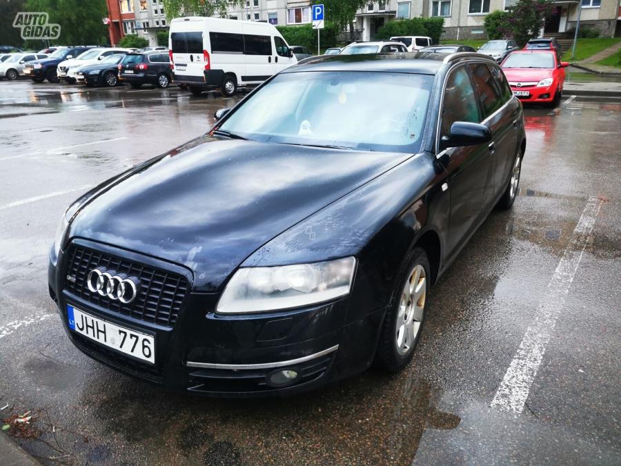 Черный Ауди А6 2006 в Висагинас, объемом двигателя 2.40 л и пробегом 399 тыс. км за 999 €, фото 3 на AUTOMOTO.COM.LV