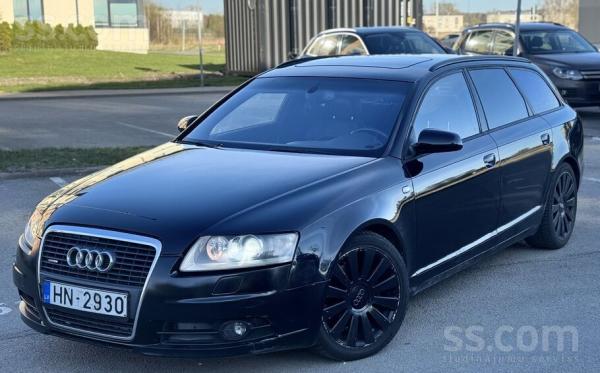 Melns Audi A6 2006 Rīga, ar dzinēja tilpumu 3.00 L un nobraukumu 0 tūkst. km par 2999 €, foto 1 vietnē AUTOMOTO.COM.LV