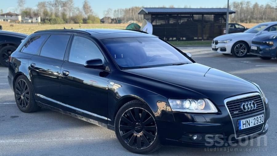Black Audi A6 2006 in Riga, with an engine capacity of 3.00 L and mileage of 0 thousand km for 2999 €, photo 3 on AUTOMOTO.COM.LV