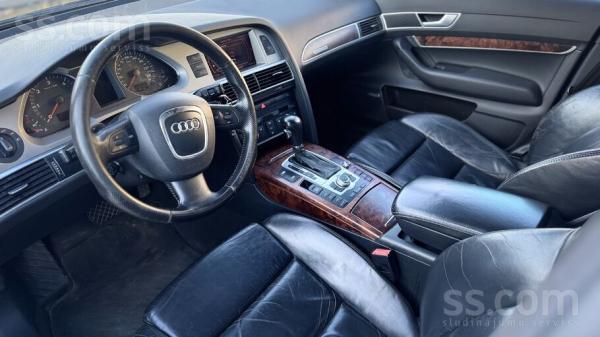 Melns Audi A6 2006 Rīga, ar dzinēja tilpumu 3.00 L un nobraukumu 0 tūkst. km par 2999 €, foto 5 vietnē AUTOMOTO.COM.LV