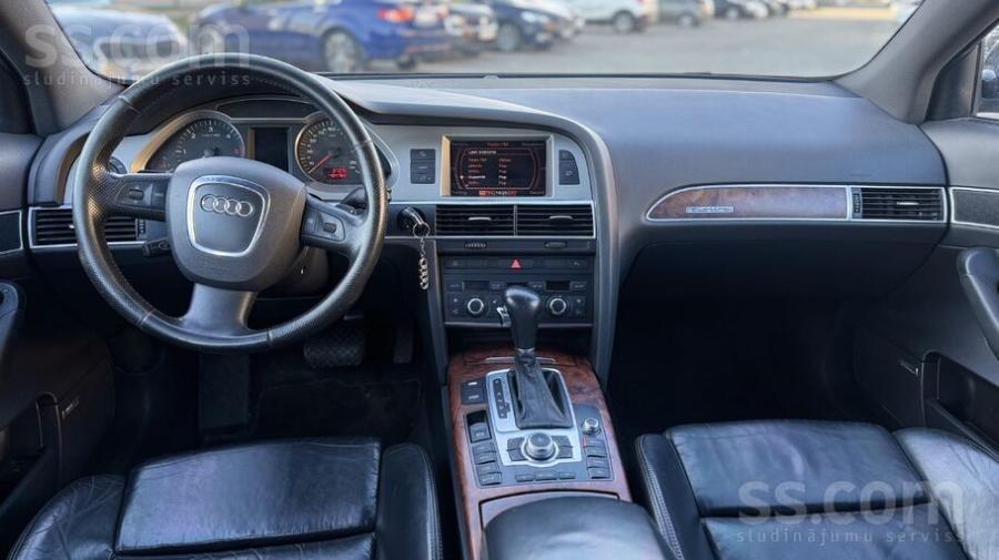 Black Audi A6 2006 in Riga, with an engine capacity of 3.00 L and mileage of 0 thousand km for 2999 €, photo 7 on AUTOMOTO.COM.LV