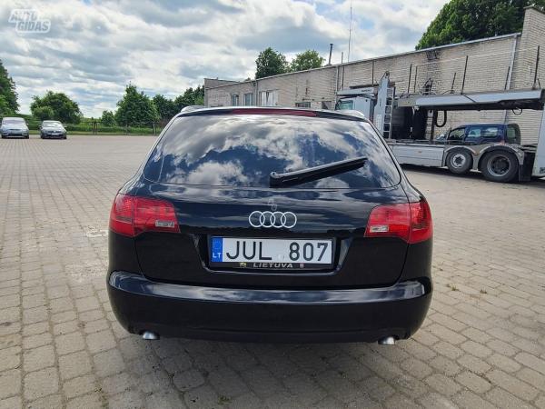 Black Audi A6 2006 in Marijampole, with an engine capacity of 2.00 L and mileage of 423 thousand km for 2450 €, photo 4 on AUTOMOTO.COM.LV