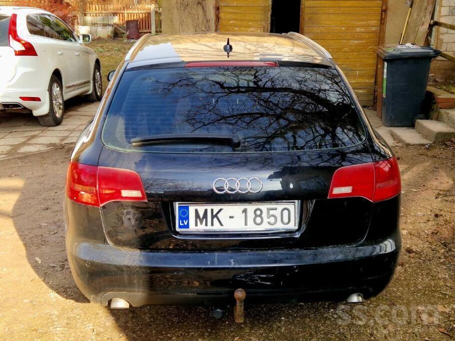 Black Audi A6 2006 in Ogre, with an engine capacity of 2.70 L and mileage of 318 thousand km for 2500 €, photo 3 on AUTOMOTO.COM.LV