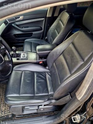 Black Audi A6 2006 in Ogre, with an engine capacity of 2.70 L and mileage of 318 thousand km for 2500 €, photo 8 on AUTOMOTO.COM.LV