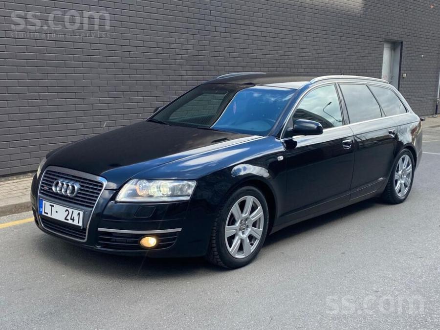 Black Audi A6 2006 in Riga, with an engine capacity of 2.70 L and mileage of 0 thousand km for 2999 €, photo 3 on AUTOMOTO.COM.LV