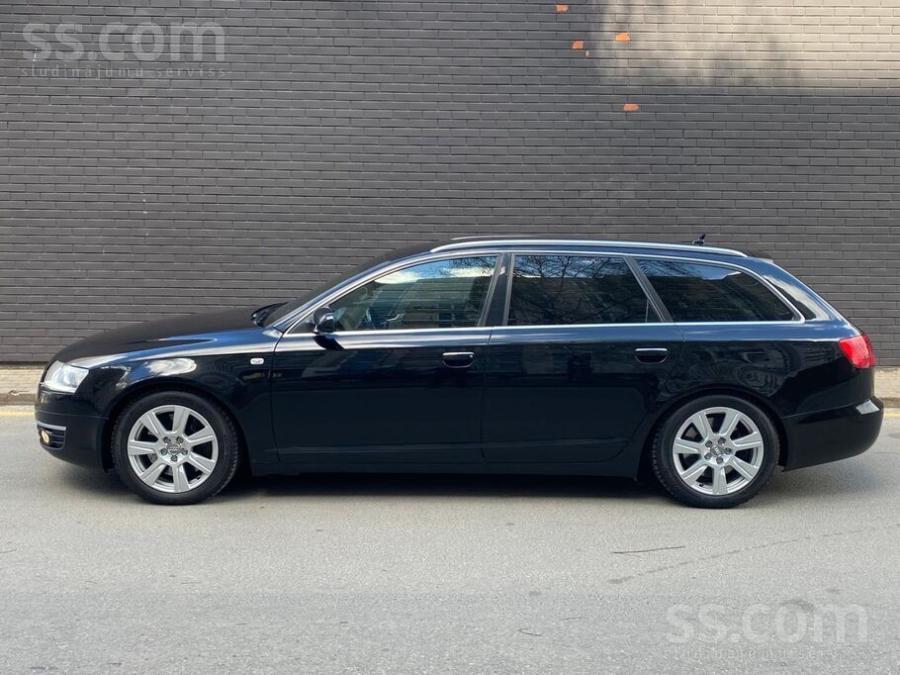 Black Audi A6 2006 in Riga, with an engine capacity of 2.70 L and mileage of 0 thousand km for 2999 €, photo 4 on AUTOMOTO.COM.LV