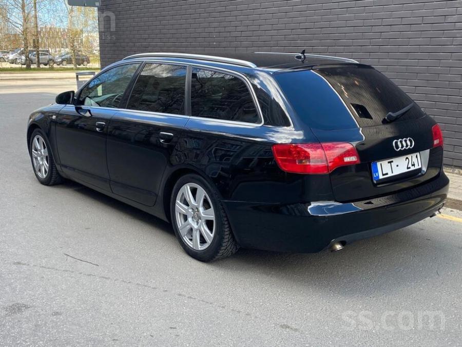 Black Audi A6 2006 in Riga, with an engine capacity of 2.70 L and mileage of 0 thousand km for 2999 €, photo 5 on AUTOMOTO.COM.LV