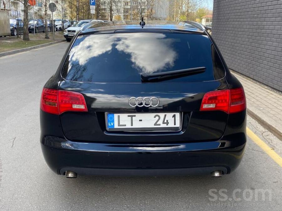 Black Audi A6 2006 in Riga, with an engine capacity of 2.70 L and mileage of 0 thousand km for 2999 €, photo 6 on AUTOMOTO.COM.LV