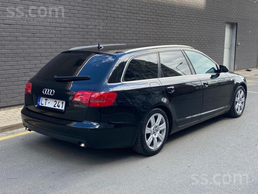 Black Audi A6 2006 in Riga, with an engine capacity of 2.70 L and mileage of 0 thousand km for 2999 €, photo 7 on AUTOMOTO.COM.LV