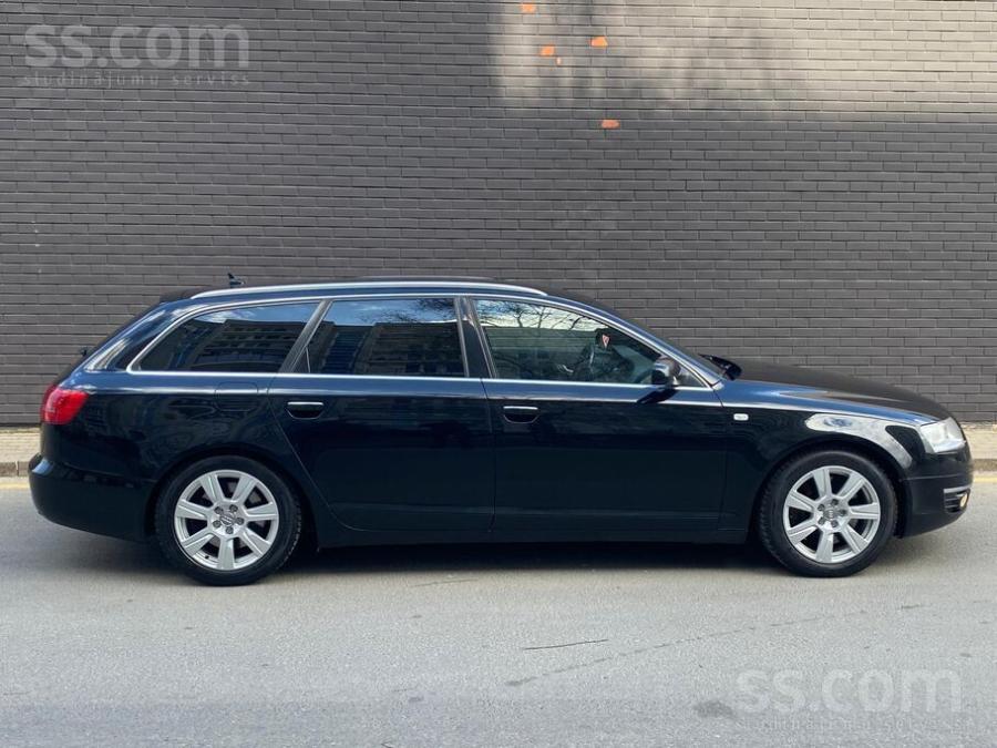 Black Audi A6 2006 in Riga, with an engine capacity of 2.70 L and mileage of 0 thousand km for 2999 €, photo 8 on AUTOMOTO.COM.LV
