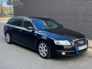 Black Audi A6 2006 in Riga, with an engine capacity of 2.70 L and mileage of 0 thousand km for 2999 €, photo 9 on AUTOMOTO.COM.LV
