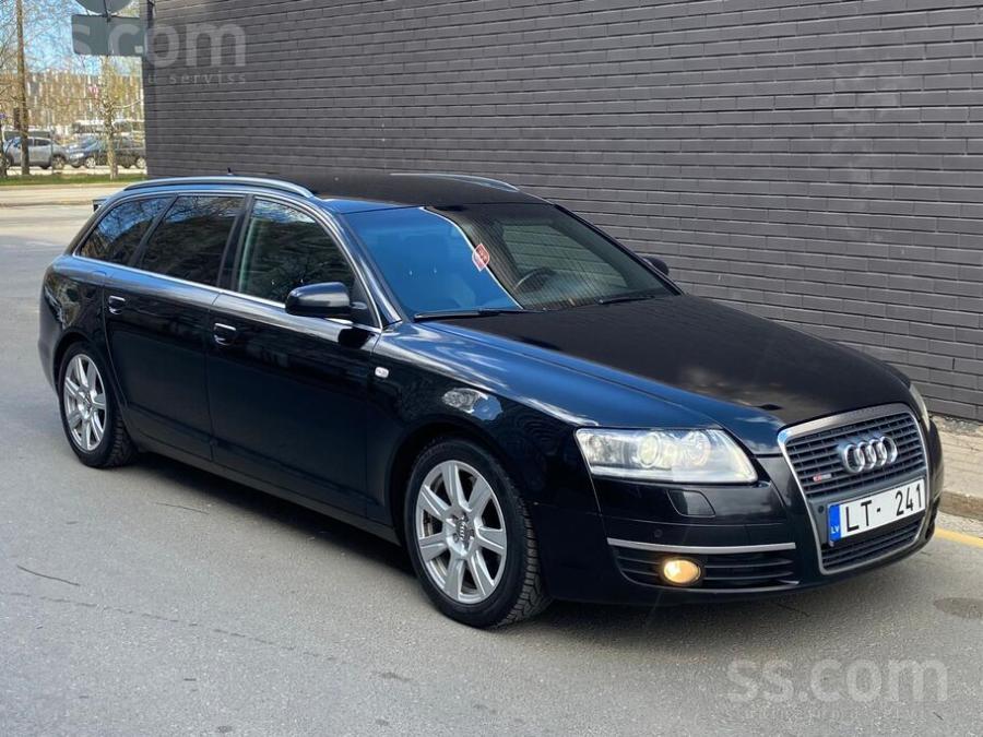 Black Audi A6 2006 in Riga, with an engine capacity of 2.70 L and mileage of 0 thousand km for 2999 €, photo 9 on AUTOMOTO.COM.LV