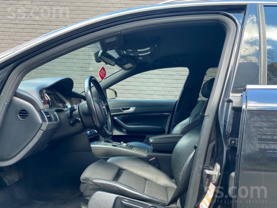 Black Audi A6 2006 in Riga, with an engine capacity of 2.70 L and mileage of 0 thousand km for 2999 €, photo 11 on AUTOMOTO.COM.LV