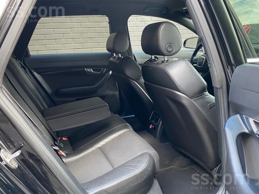 Black Audi A6 2006 in Riga, with an engine capacity of 2.70 L and mileage of 0 thousand km for 2999 €, photo 14 on AUTOMOTO.COM.LV