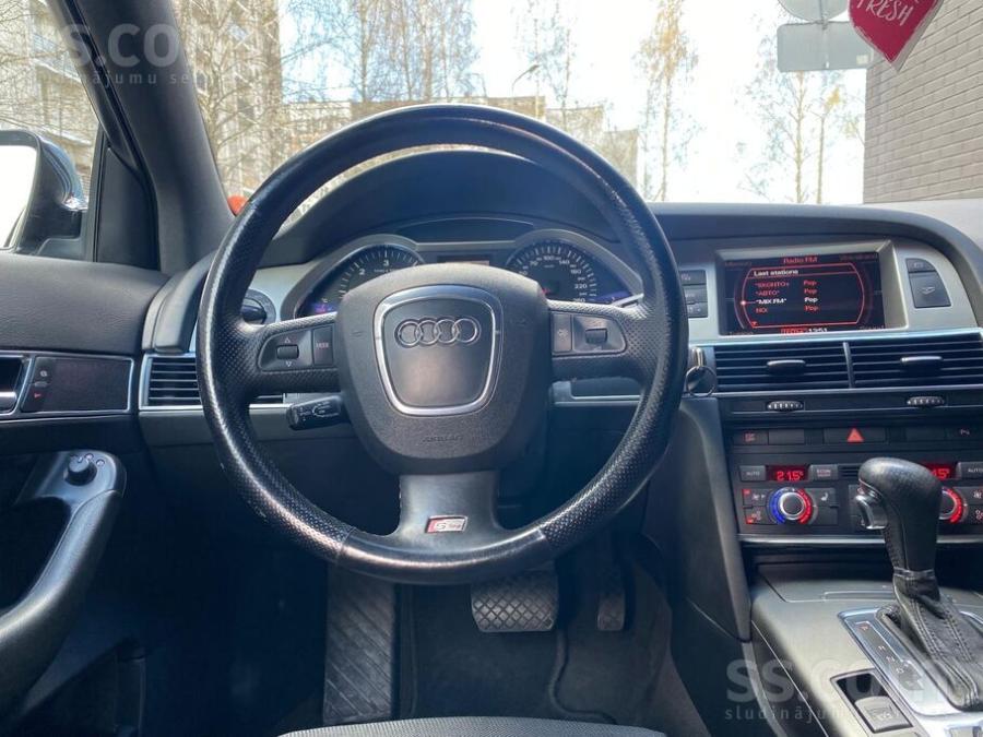 Black Audi A6 2006 in Riga, with an engine capacity of 2.70 L and mileage of 0 thousand km for 2999 €, photo 17 on AUTOMOTO.COM.LV